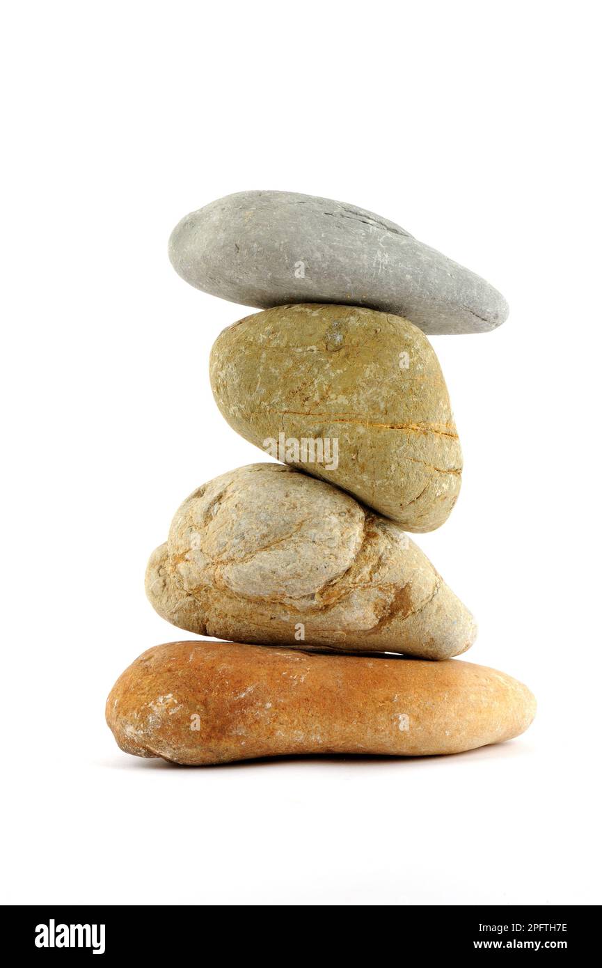Heap different pebble stones hi-res stock photography and images - Alamy