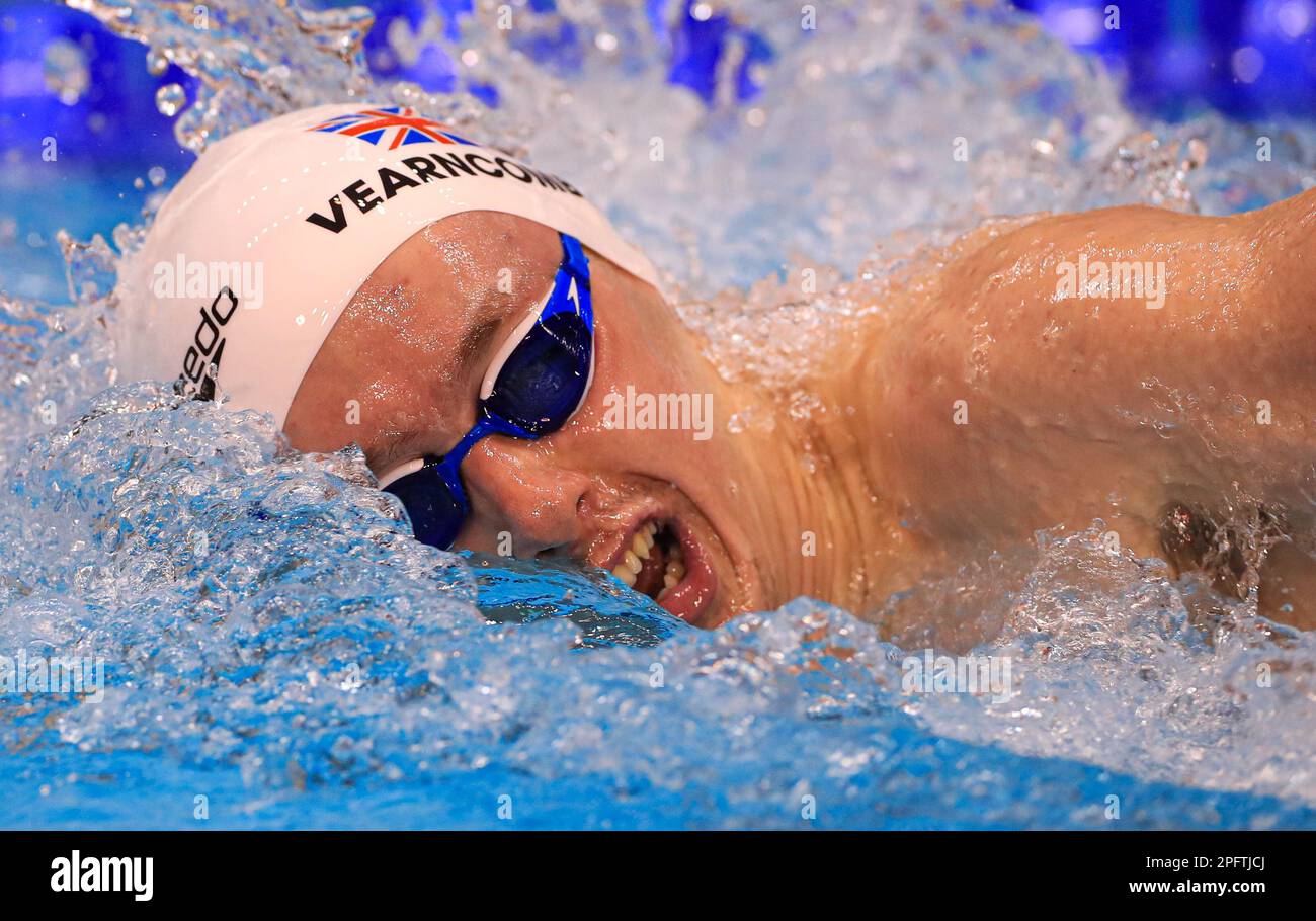 Great Britain's Cameron Vearncombe in action during the MC 200m ...