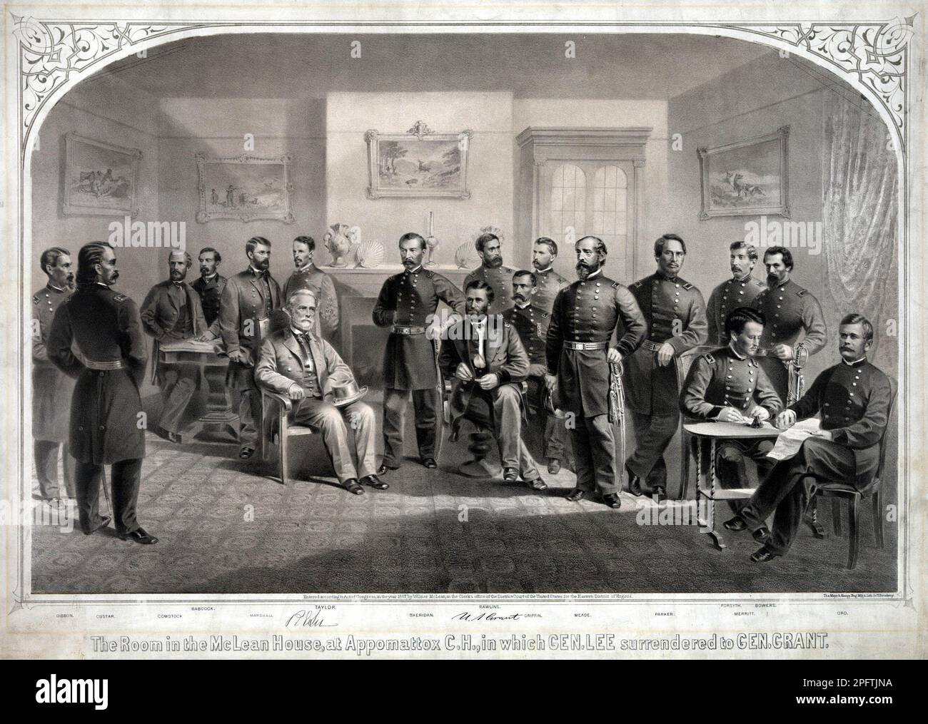 Surrender at appomattox hi-res stock photography and images - Alamy