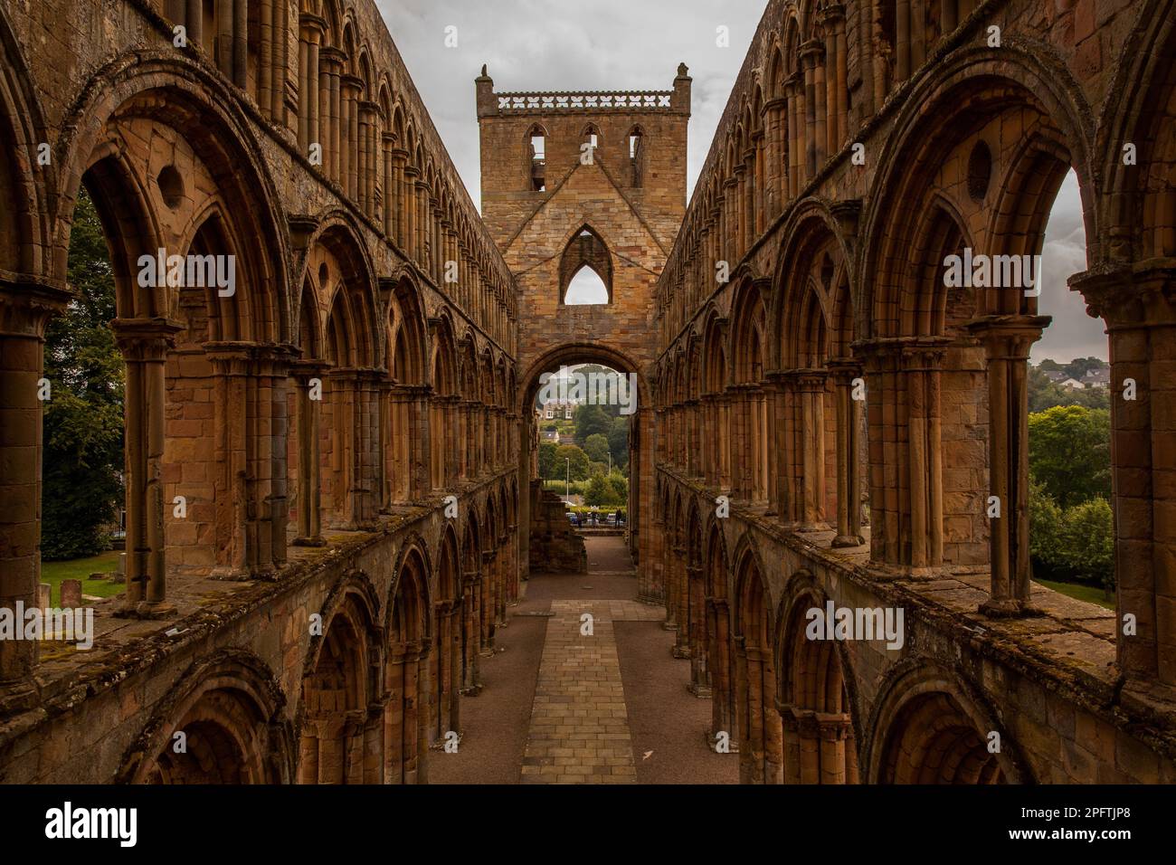 Abbey, Jedburgh, Scotland, UK Stock Photo - Alamy