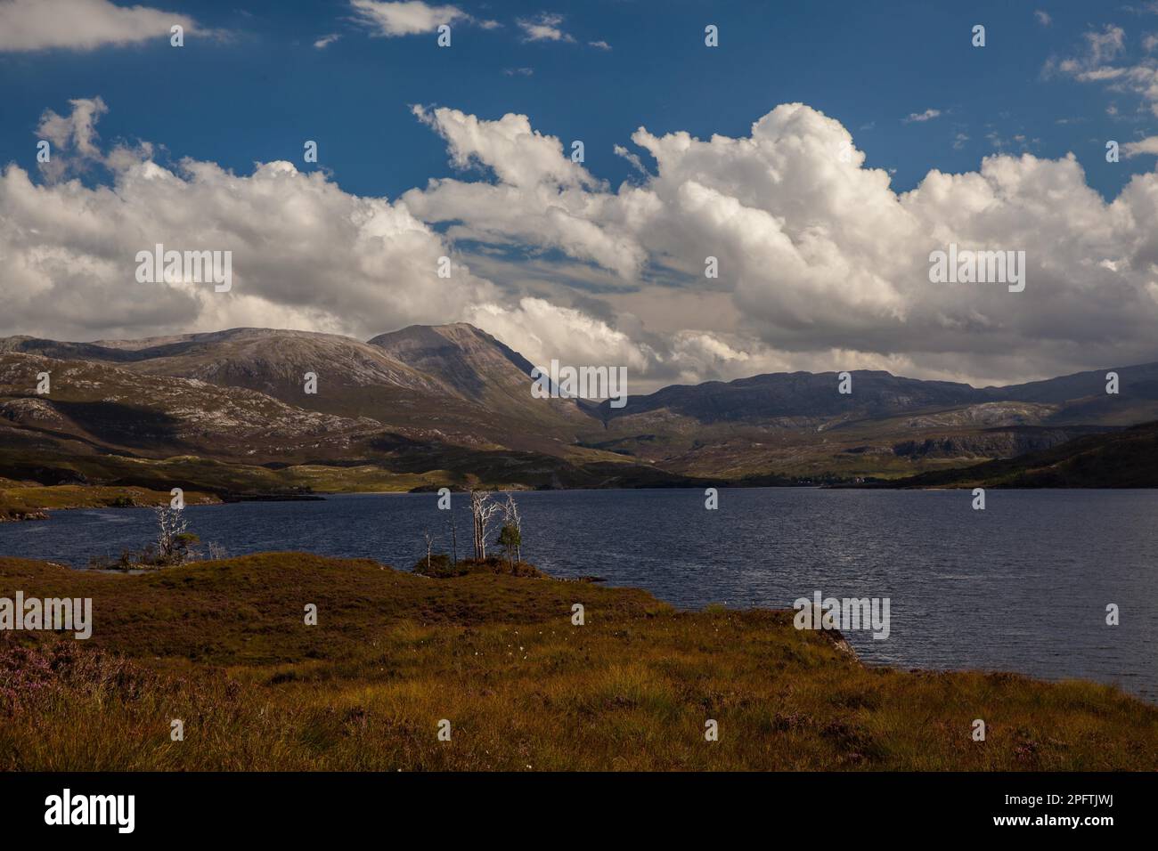 Loch Asynth, West Coast, Scotland, UK Stock Photo - Alamy