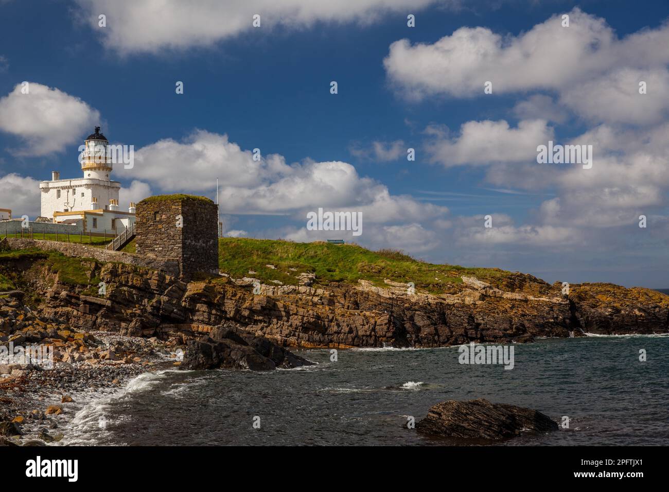 Lighthouse, Fraserburgh, Scotland, UK Stock Photo - Alamy