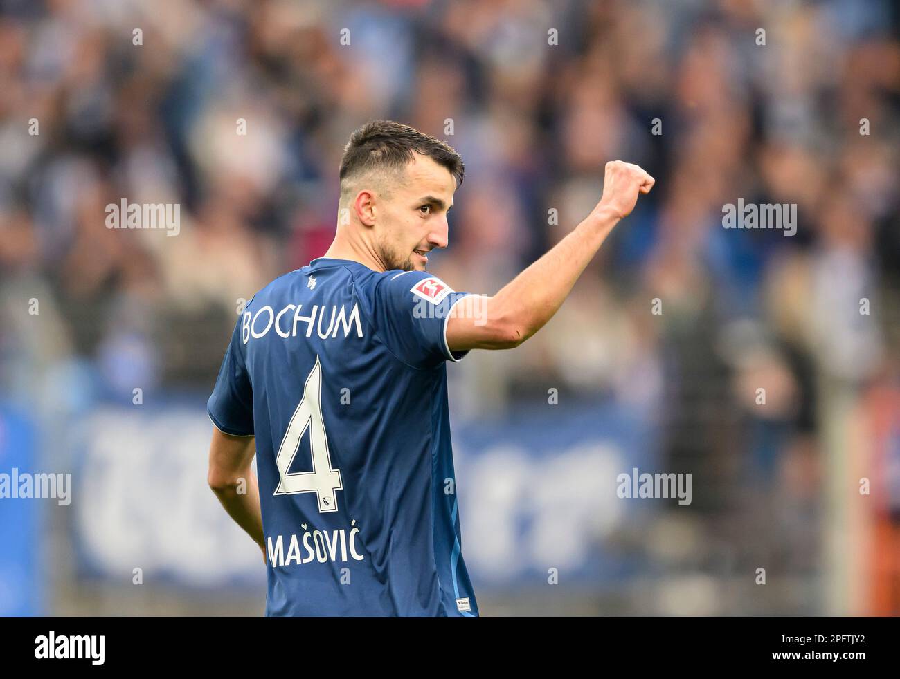 Germany. 18th Mar, 2023. jubilation Erhan MASOVIC (BO) after his goal ...