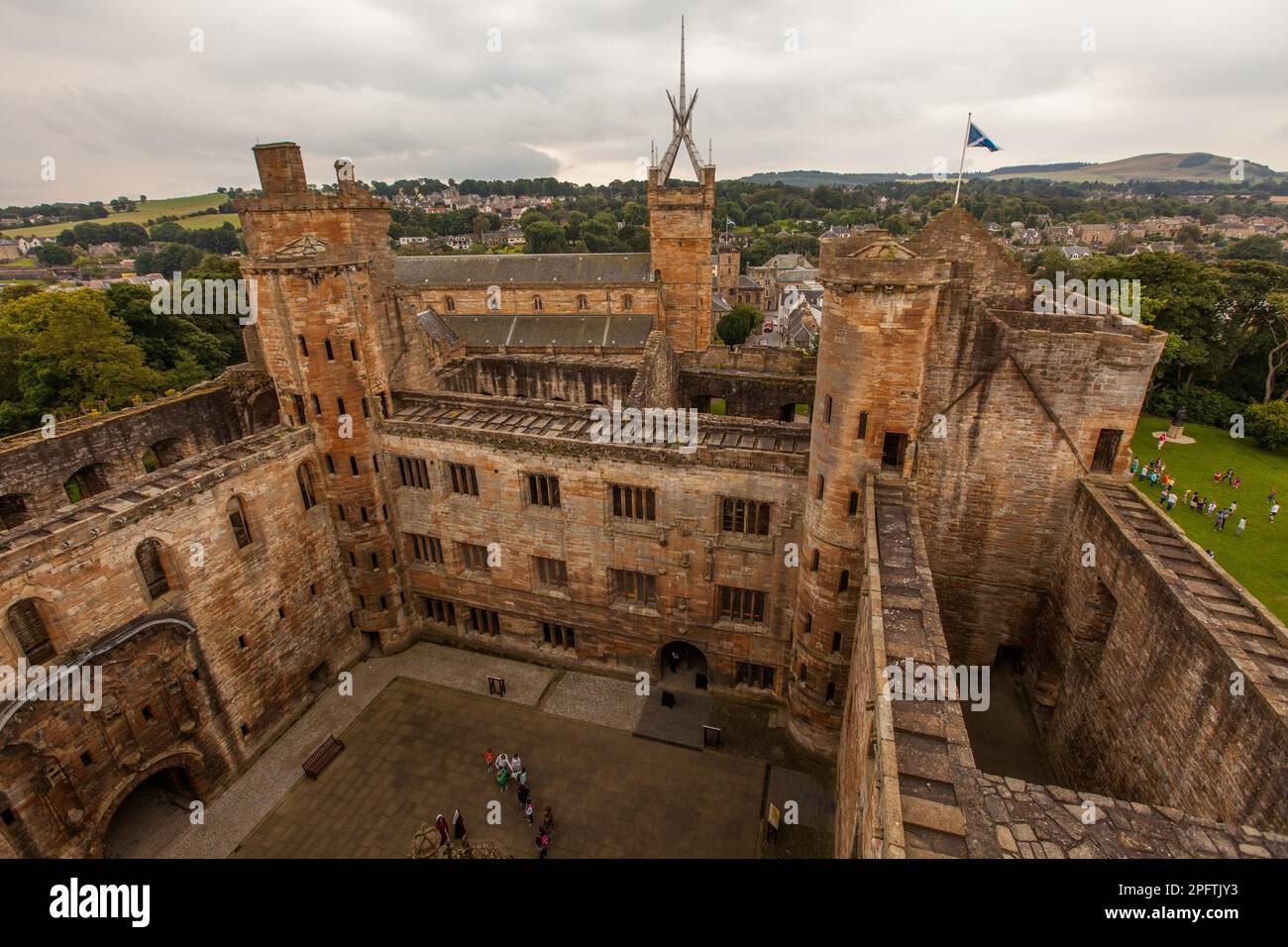 Palace, Linlithgow, Scotland, UK Stock Photo - Alamy