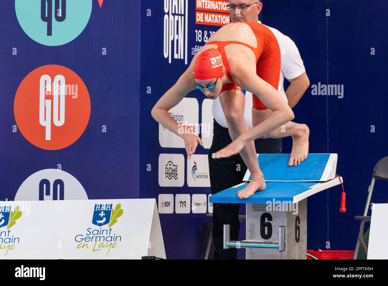 Saint Germain En Laye, France. 18th Mar, 2023. Francesca Fresia during ...