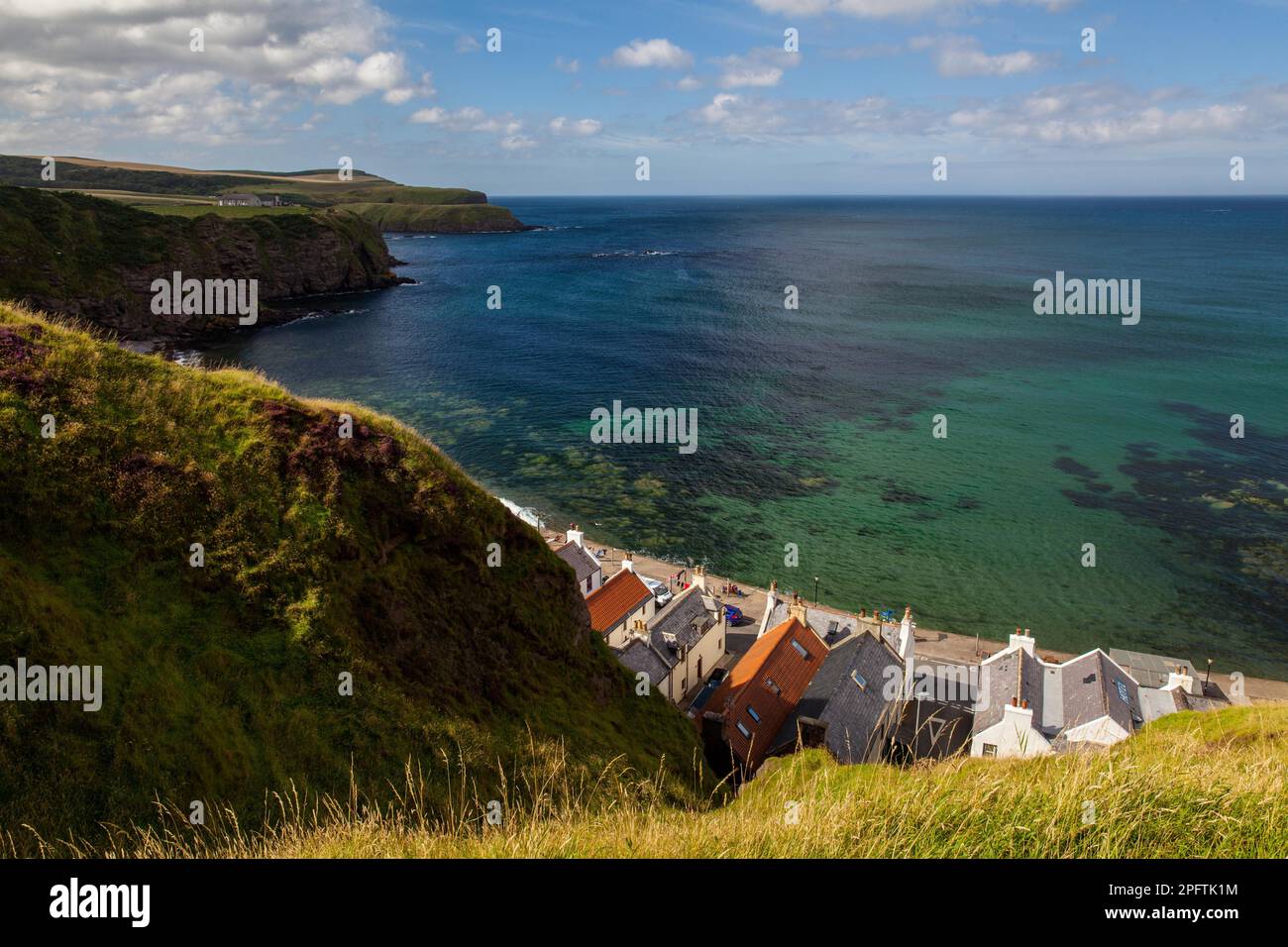 Harbour, Pennan. Scotland, UK Stock Photo - Alamy