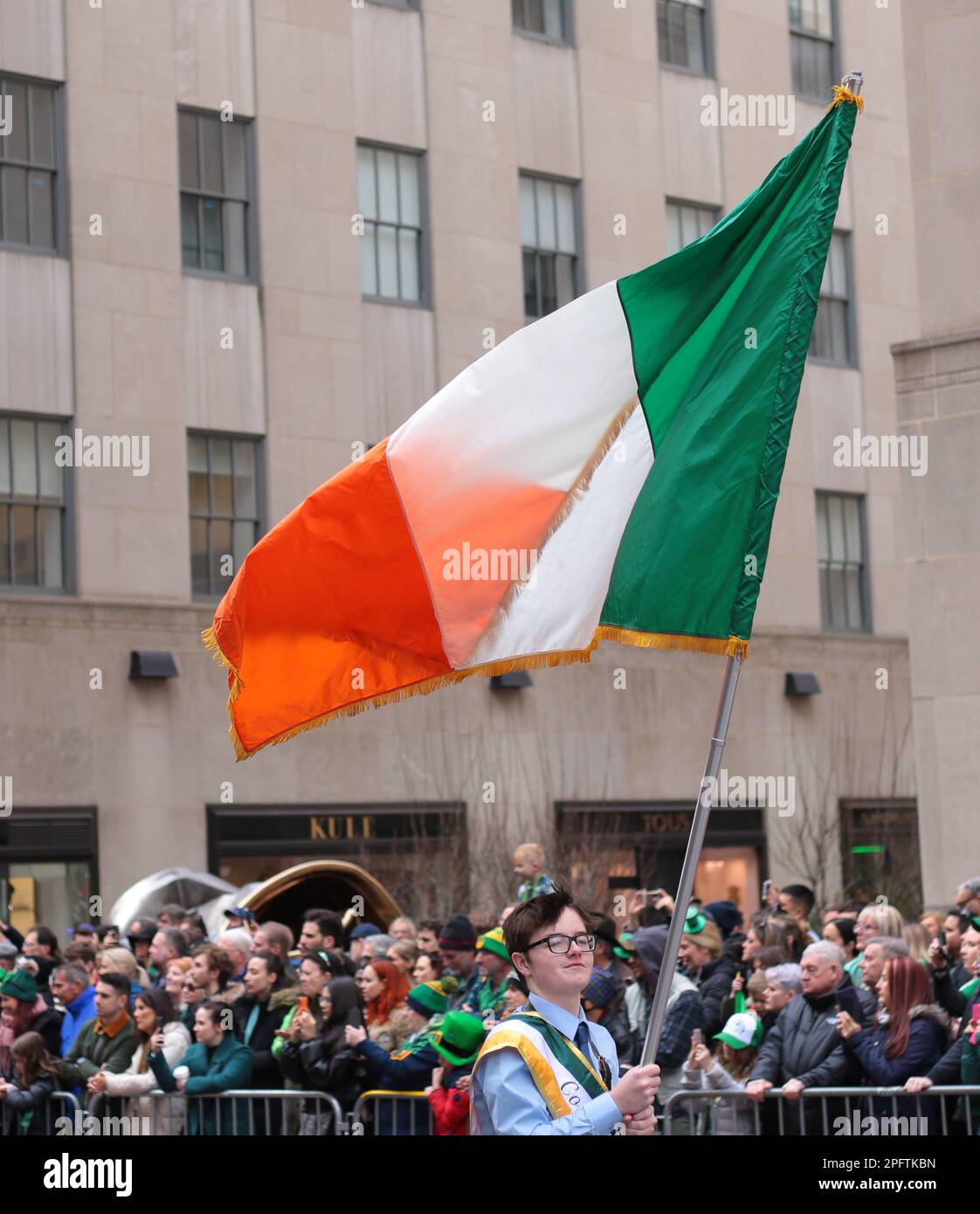 New York, New York - March 17th, 2023 : Annual St. Patricks day Parade ...