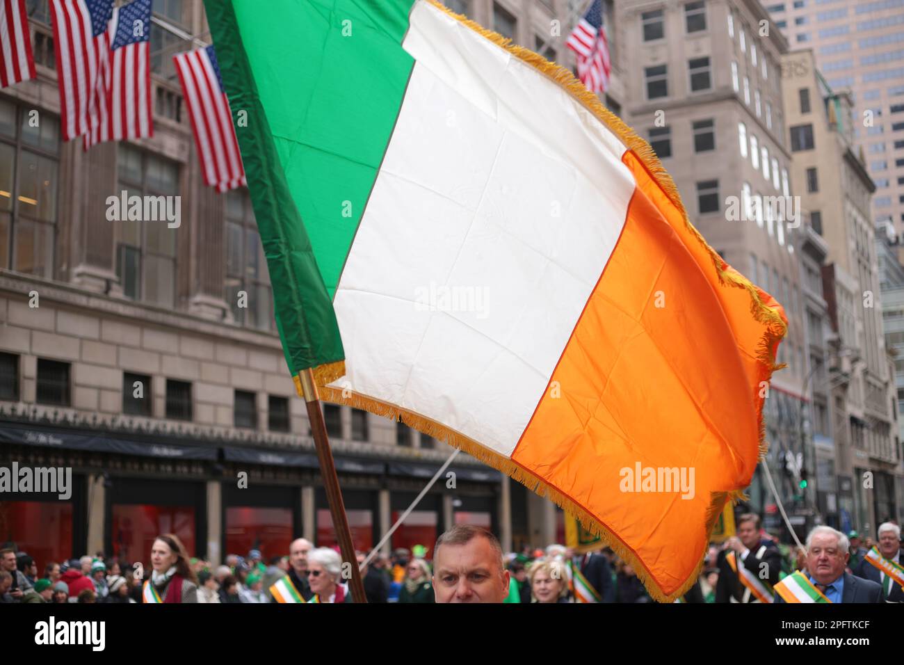 New York, New York - March 17th, 2023 : Annual St. Patricks day Parade ...