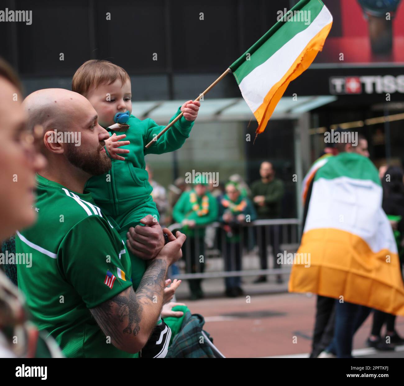 New York, New York - March 17th, 2023 : Annual St. Patricks day Parade ...
