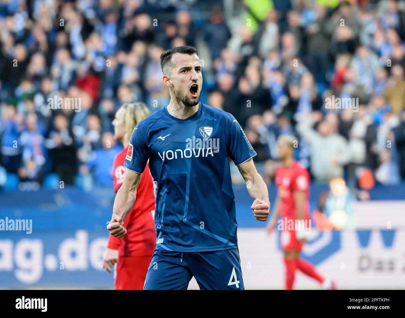 Germany. 18th Mar, 2023. jubilation Erhan MASOVIC (BO), Soccer 1st ...