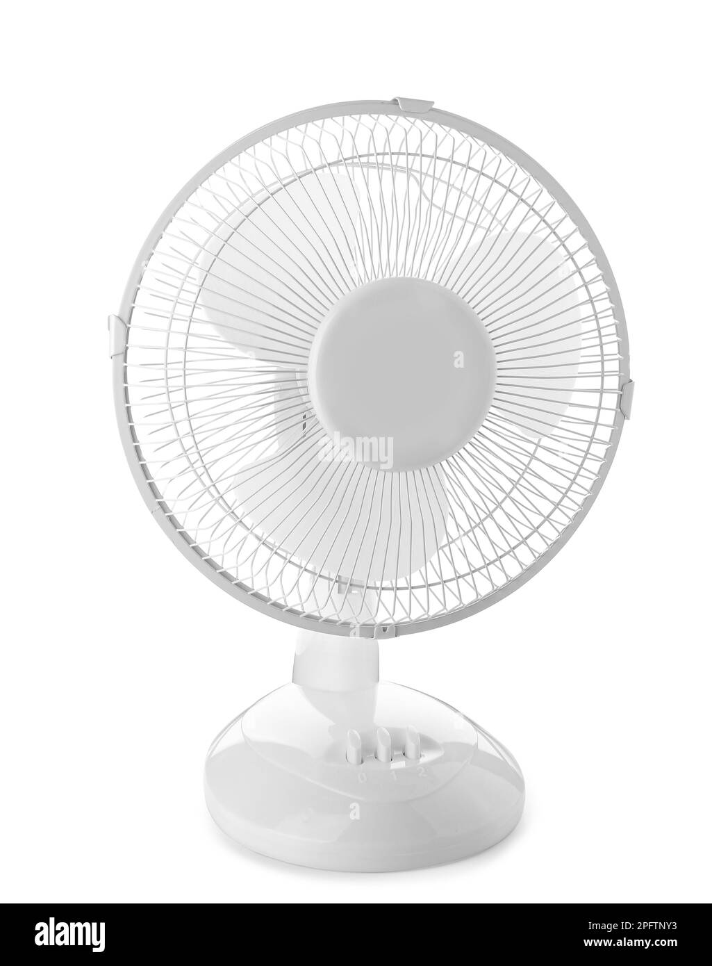 Electric fan isolated on white background Stock Photo - Alamy