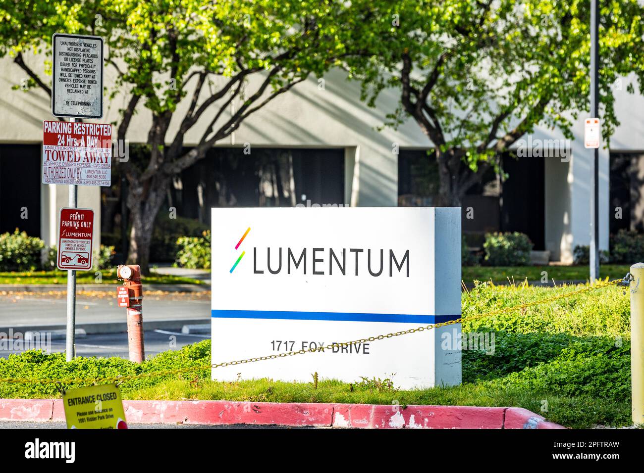 Lumentum telecommunications provider in Milpitas California USA Stock ...