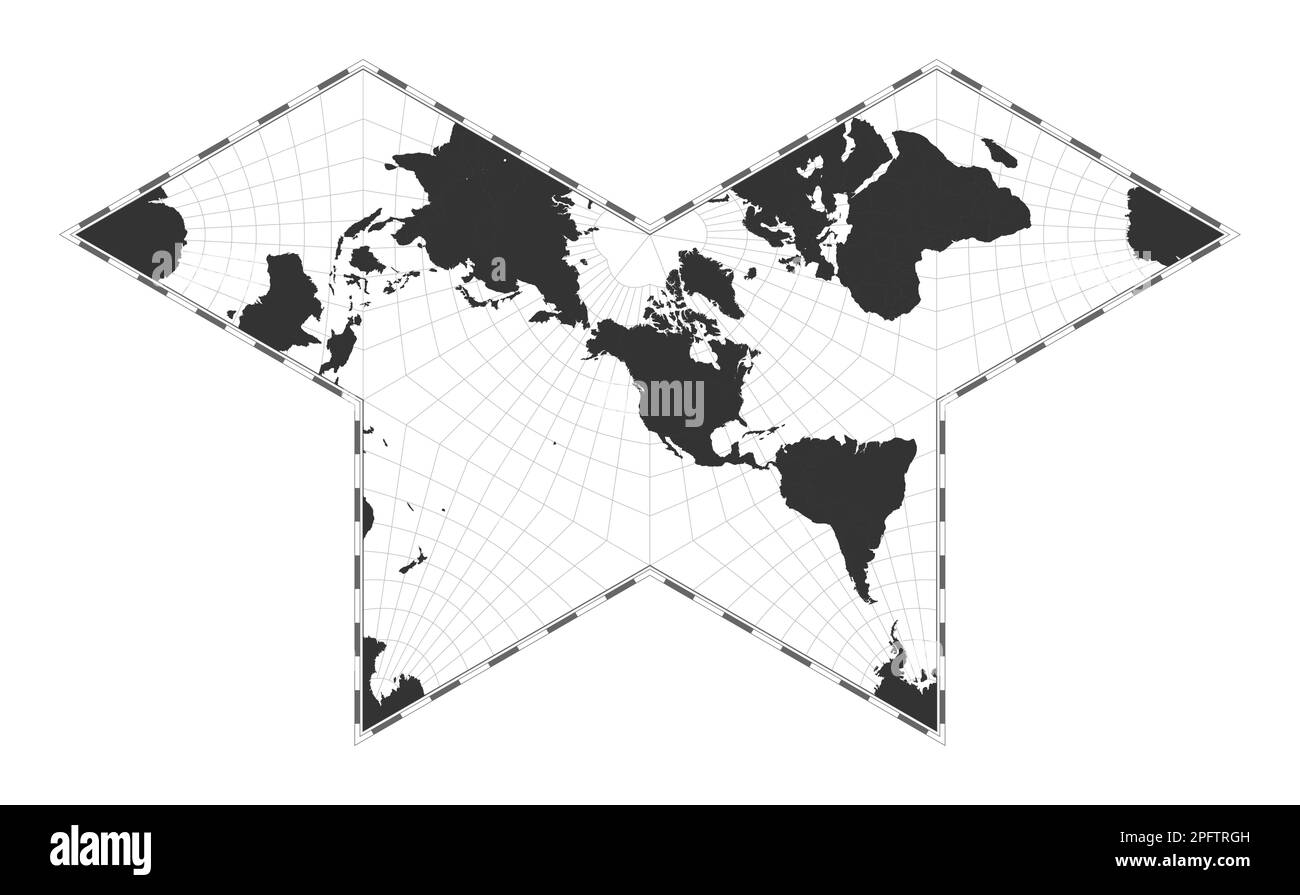 Gnomonic projection Stock Vector Images - Alamy