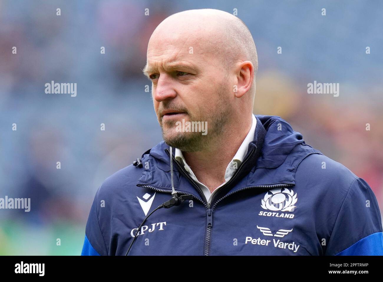 Scotland head coach, Gregor Townsend before the 2023 Guinness 6 Nations ...