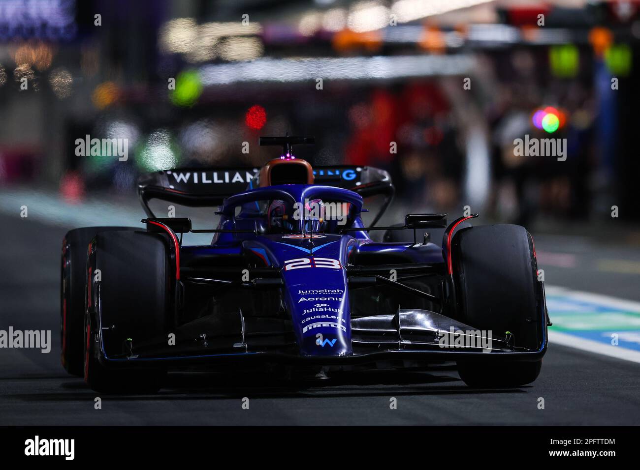 23 ALBON Alexander (tha), Williams Racing FW45, action during the ...