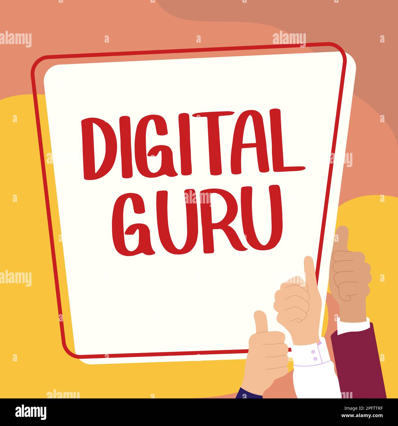 Hand writing sign Digital Guru. Internet Concept teacher and ...