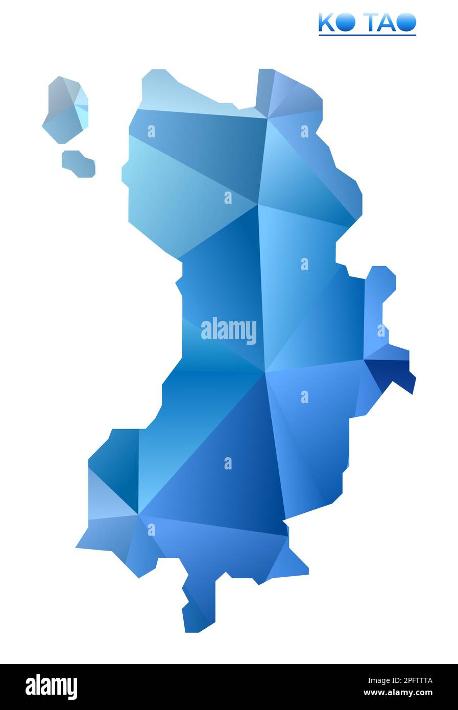 Ko tao map hi-res stock photography and images - Alamy