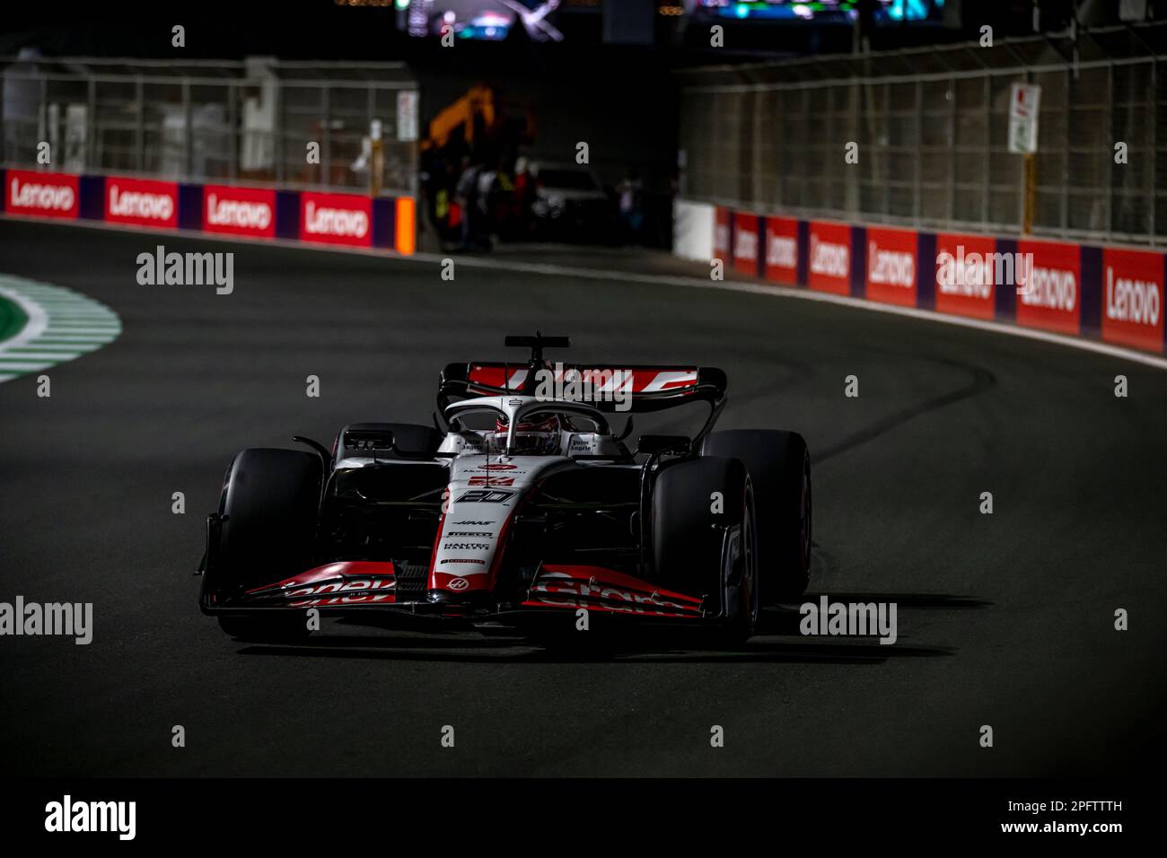Jeddah, Saudi Arabia, March 18, Kevin Magnussen, from Denmark competes ...