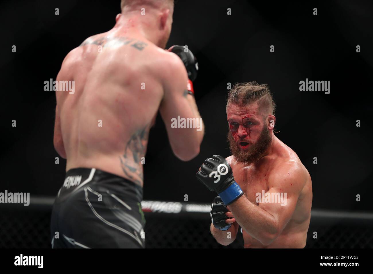 Rafael fiziev justin gaethje hi-res stock photography and images - Alamy