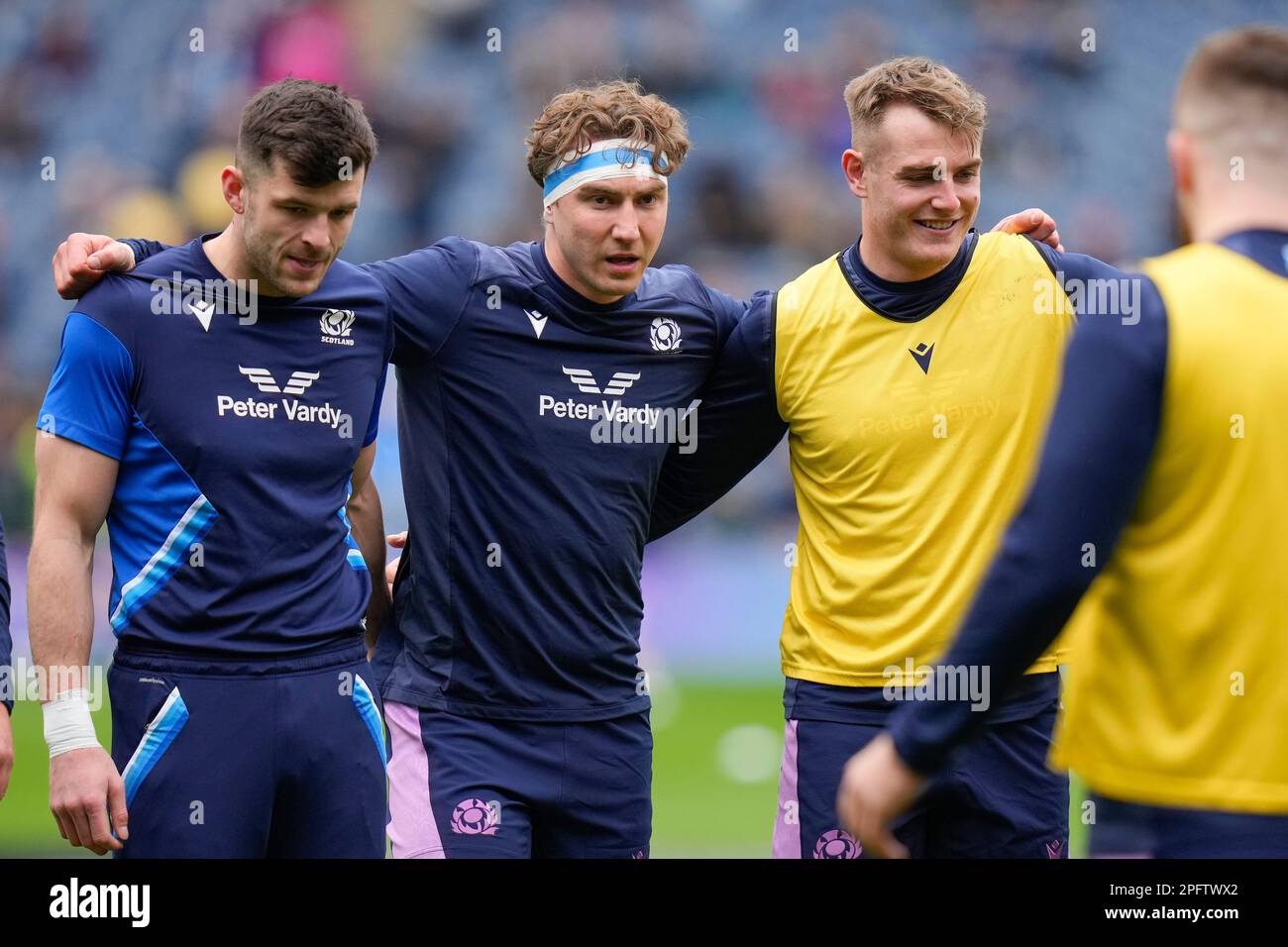 Edinburgh, UK. 18th Mar, 2023. Jamie Ritchie #6 captain of Scotland ...