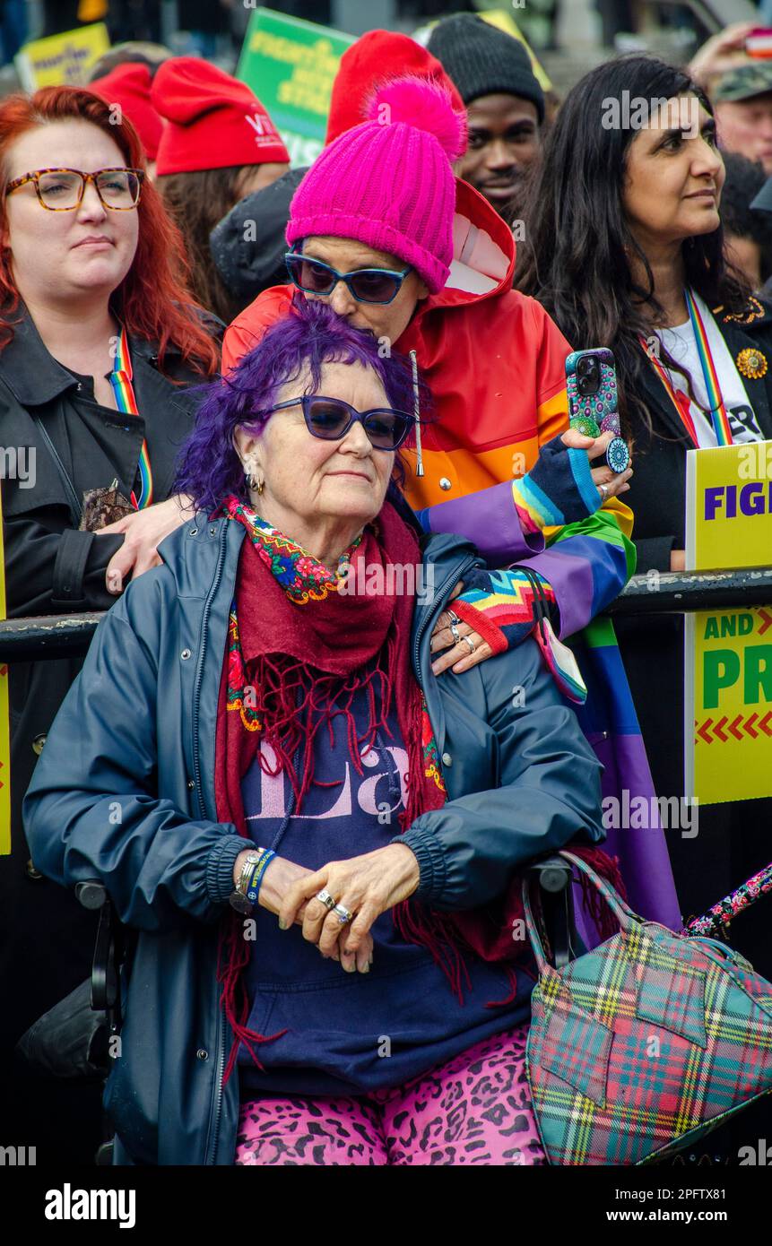 London, UK. 18th Mar, 2023. More than two dozen HIV organisations and ...