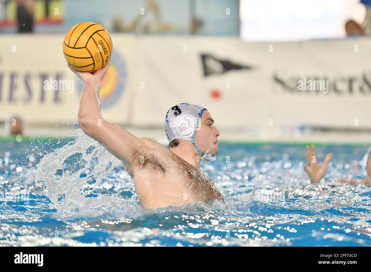 Trieste, Italy. 18th Mar, 2023. Ray Petronio (Pallanuoto Trieste ...
