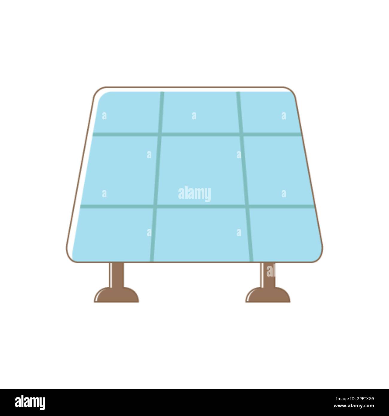 Associations and symbols Sustainability. Solar panels on the roof to ...