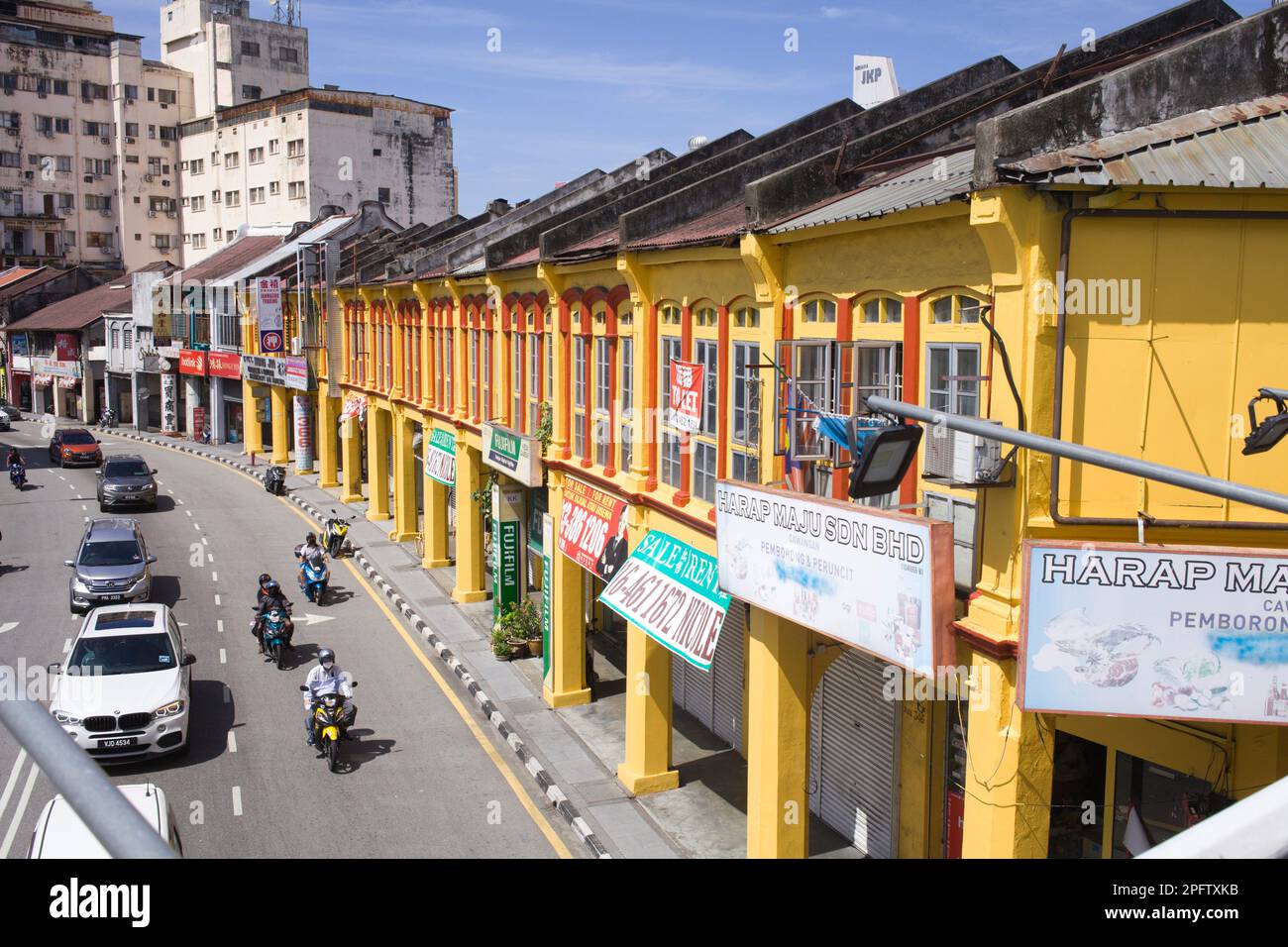 Malaysia, Penang, Georgetown, Jalan Penang, street scene Stock Photo ...