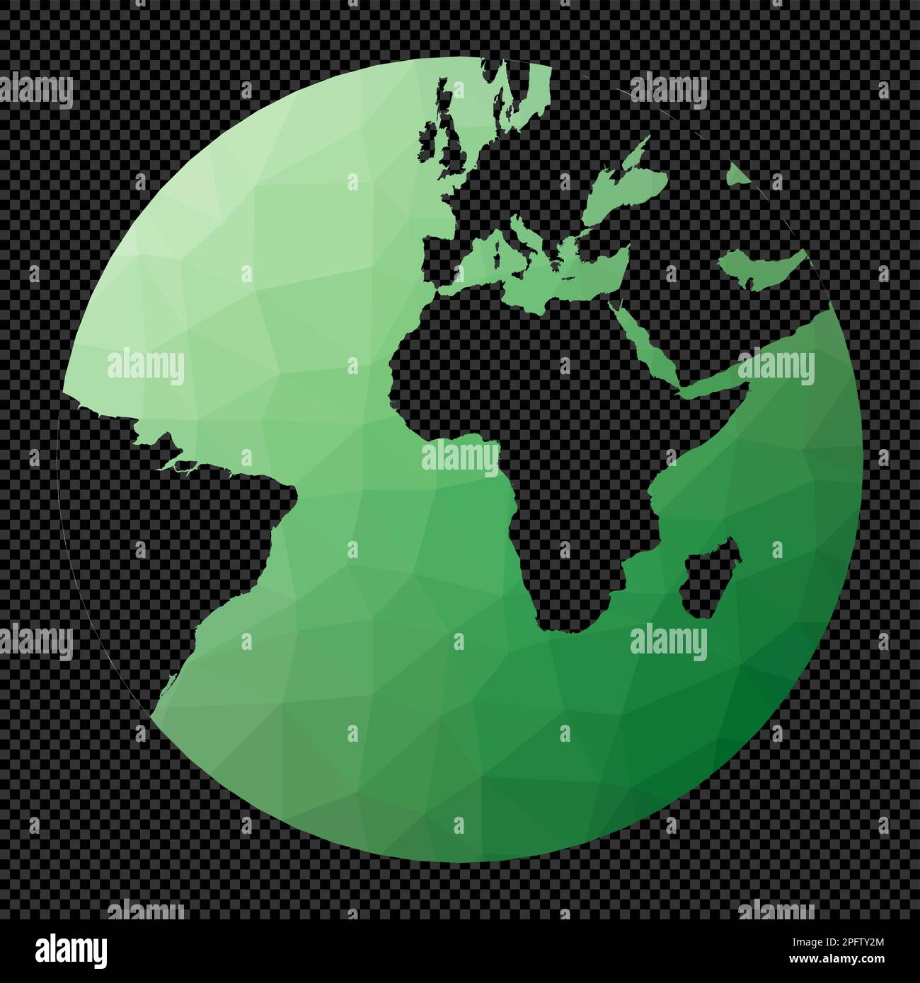 Gnomonic Projection Map