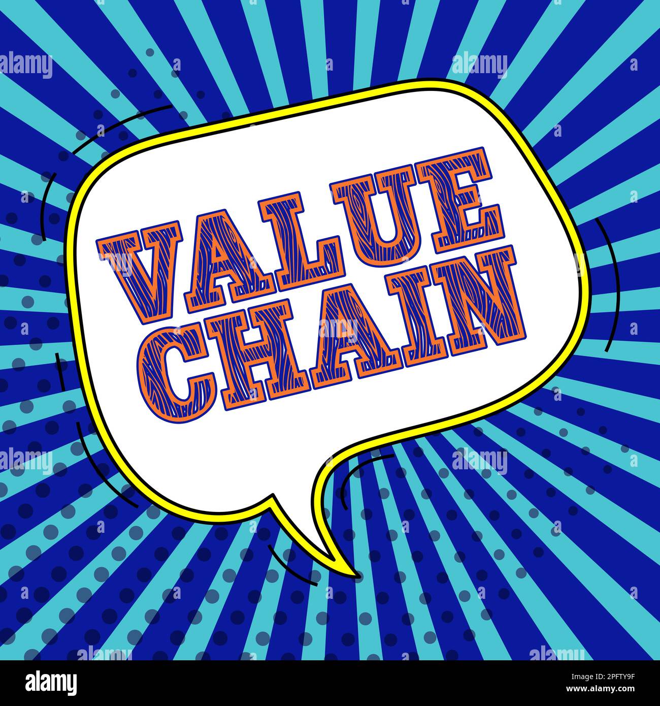 Conceptual display Value Chain. Internet Concept Business manufacturing ...