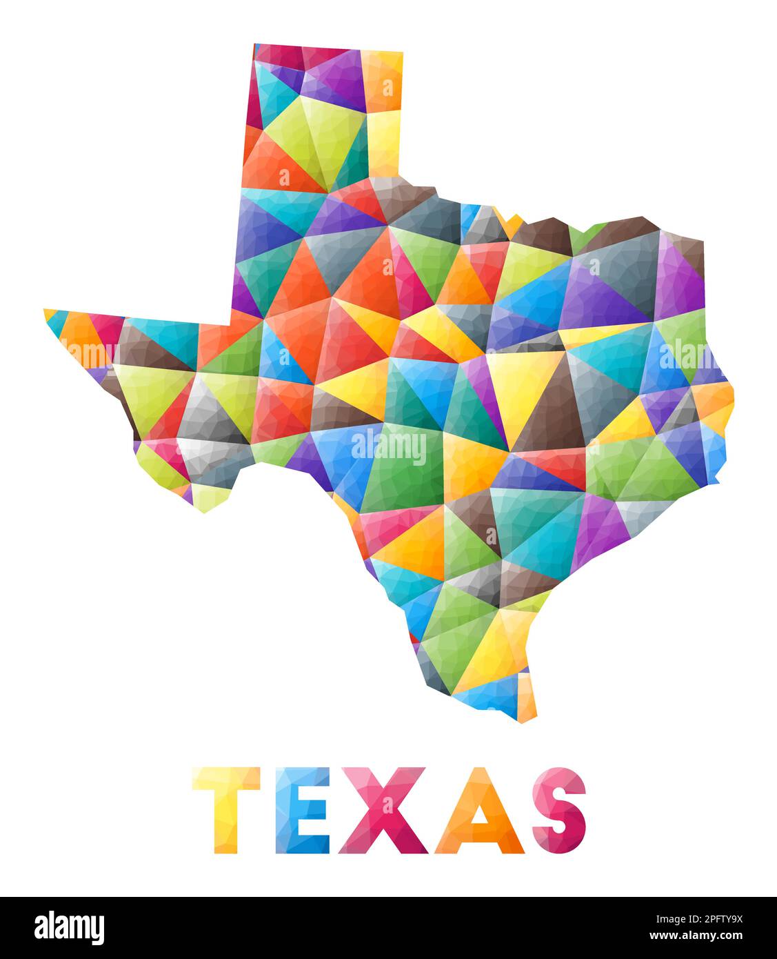 Texas state location map Cut Out Stock Images & Pictures - Alamy