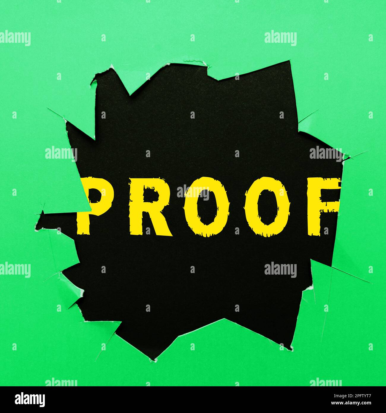 Hand writing sign Proof. Business approach evidence or argument ...