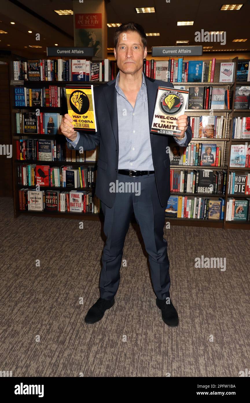 Sean Kanan Signs His Books "Way Of The Cobra: Unleash" And "Way Of The ...