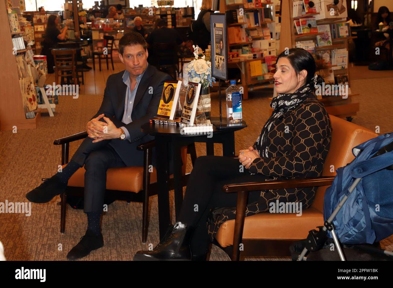 Sean Kanan and wife Michele Sign His Books "Way Of The Cobra: Unleash ...