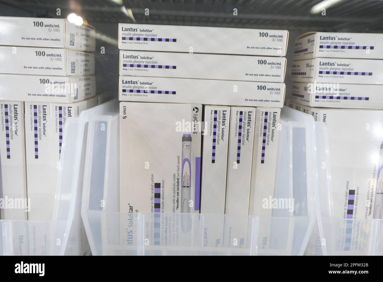 Los Angeles, California, USA. 18th Mar, 2023. Thousands of doses of ...