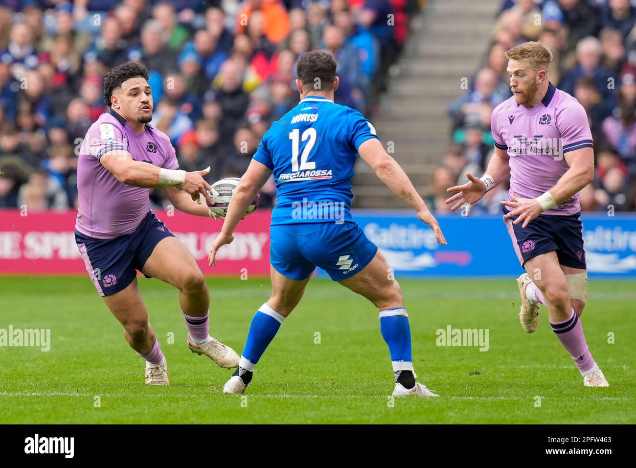 Sione tuipulotu and kyle steyn hi-res stock photography and images - Alamy
