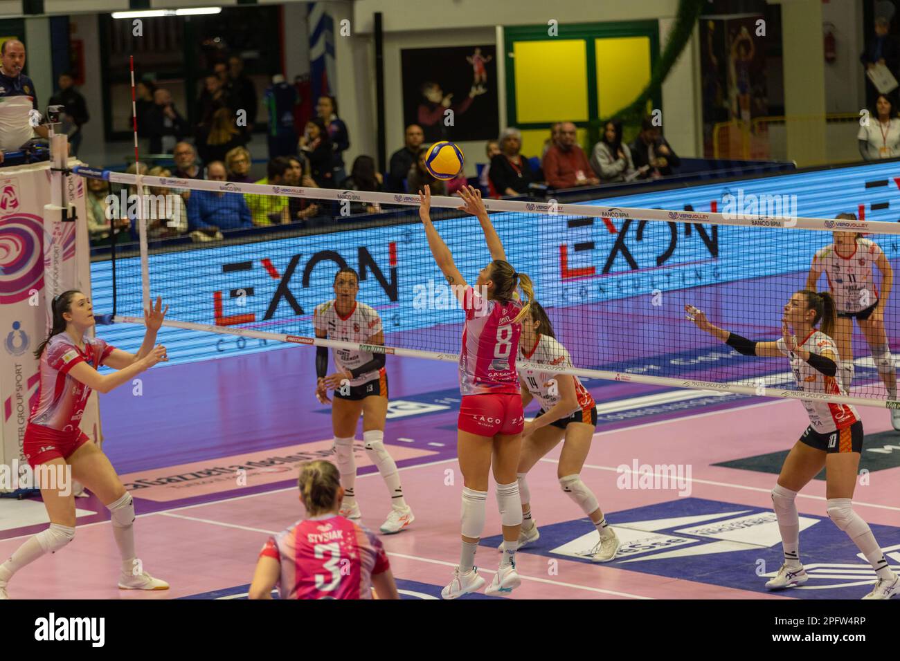 Alessia Orro (Vero Volley Milano) in action Stock Photo - Alamy