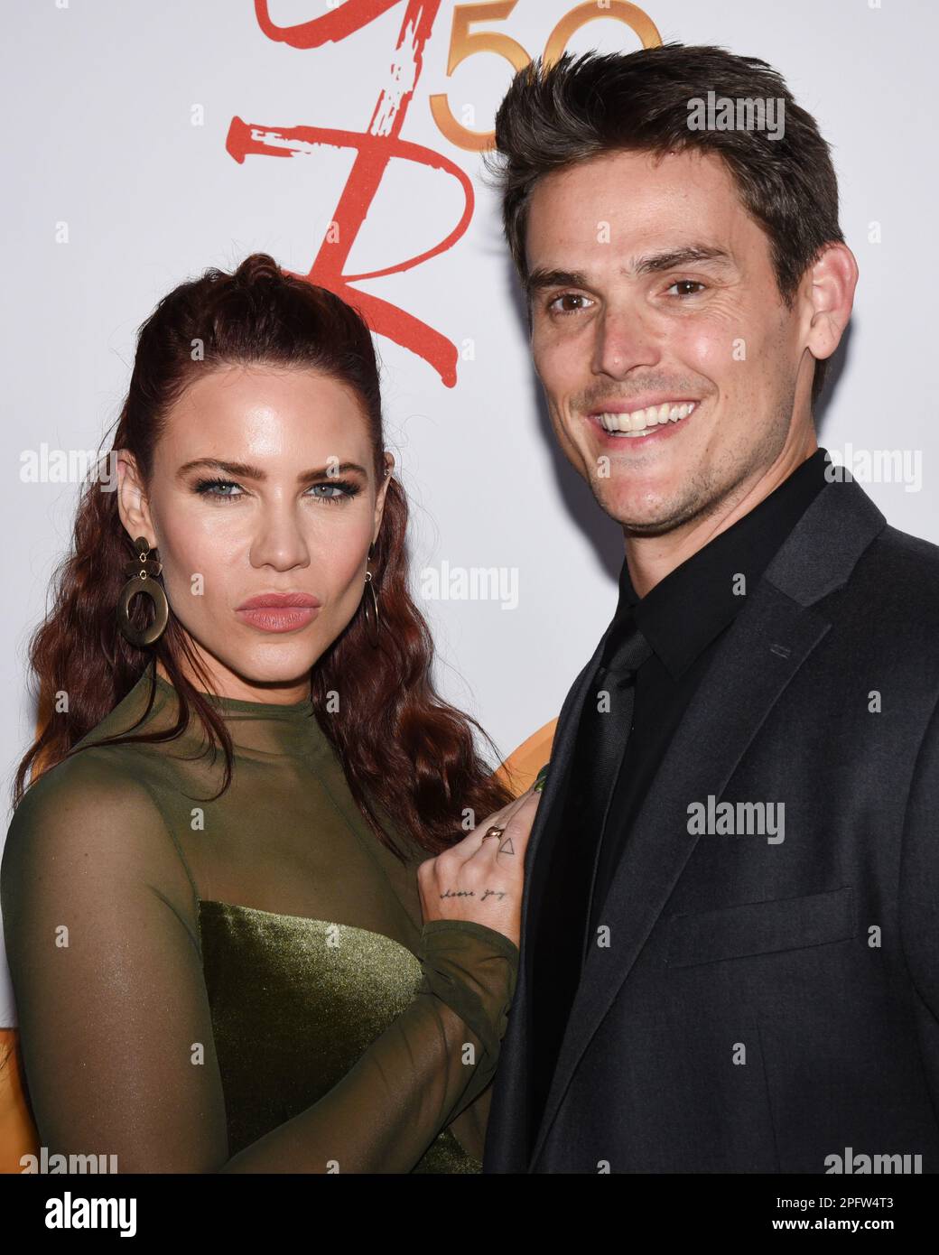 Los Angeles, California, USA. 17th Mar, 2023. Courtney Hope and Mark ...
