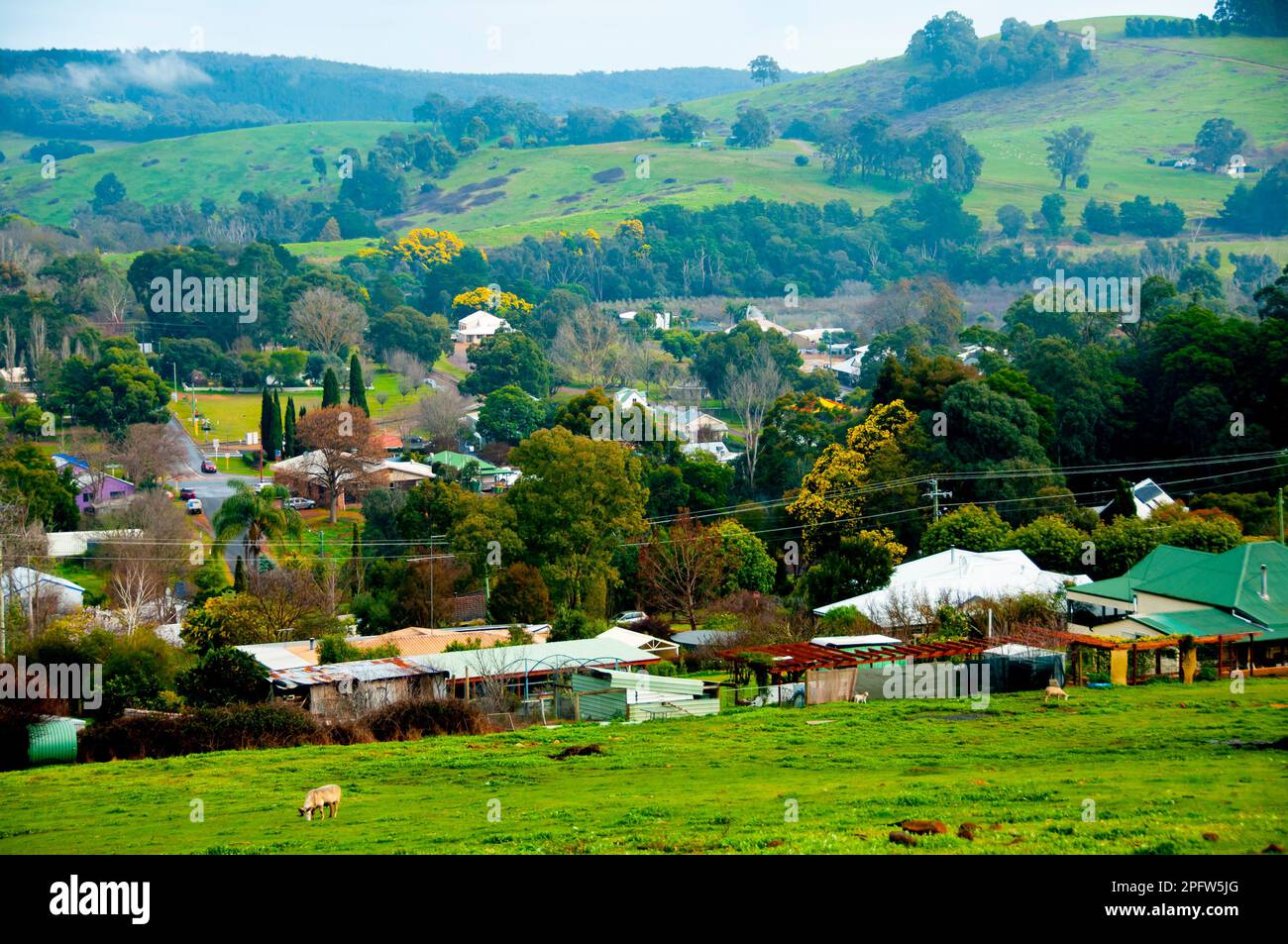 Town of Balingup - Western Australia Stock Photo - Alamy