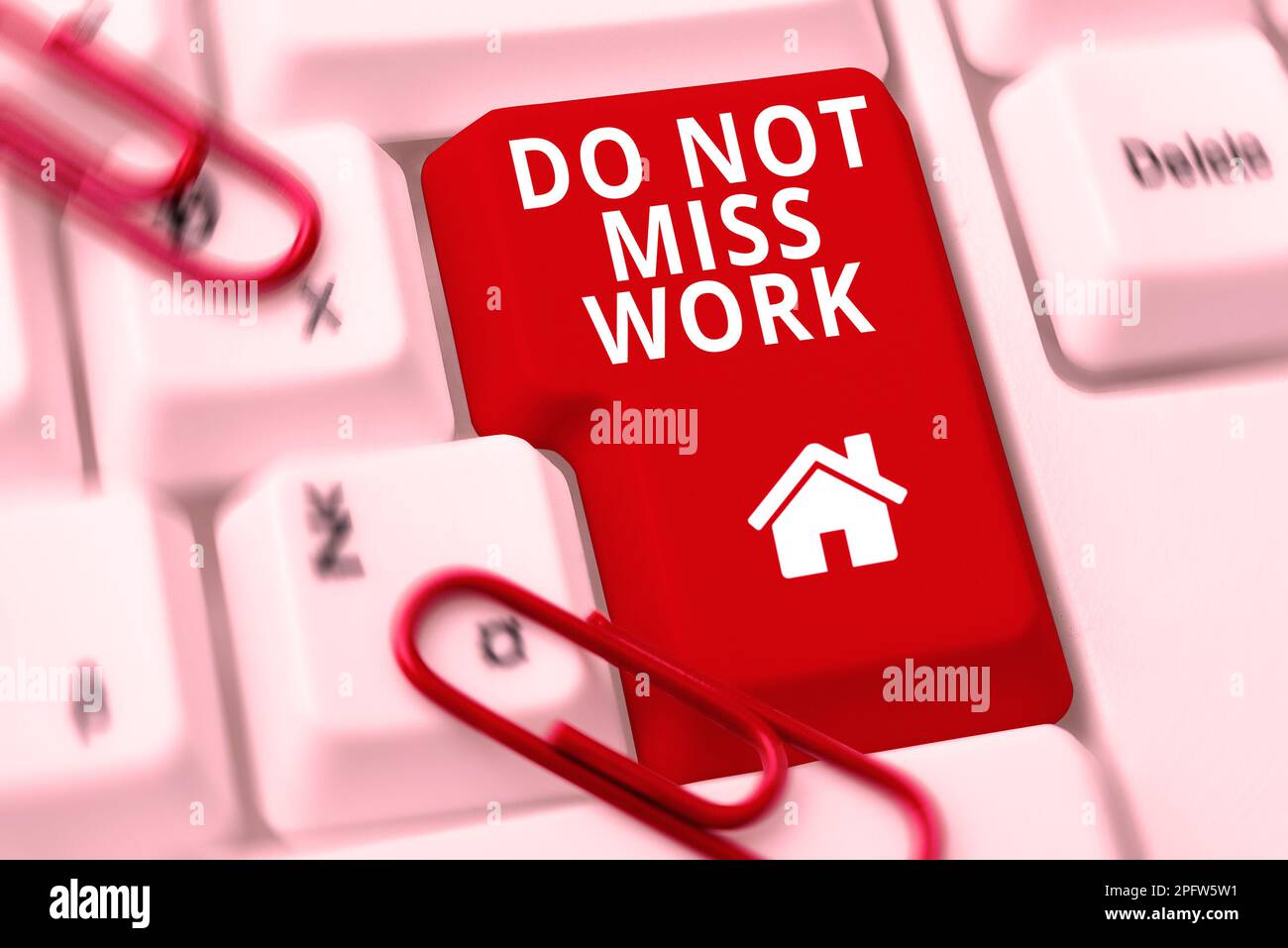 Inspiration showing sign Do Not Miss Work. Internet Concept perfect ...