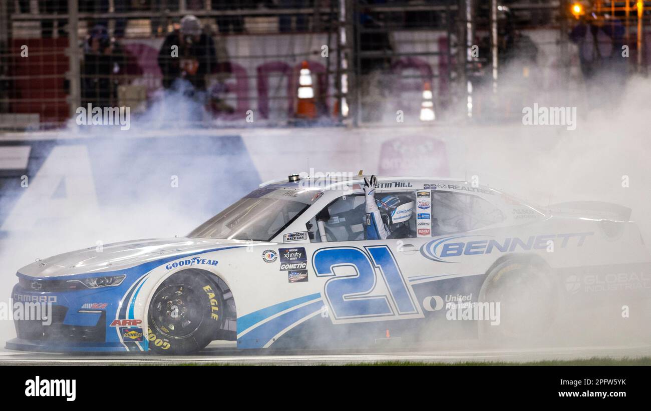 Austin Hill wins the NASCAR Xfinity Series auto race at Atlanta Motor ...