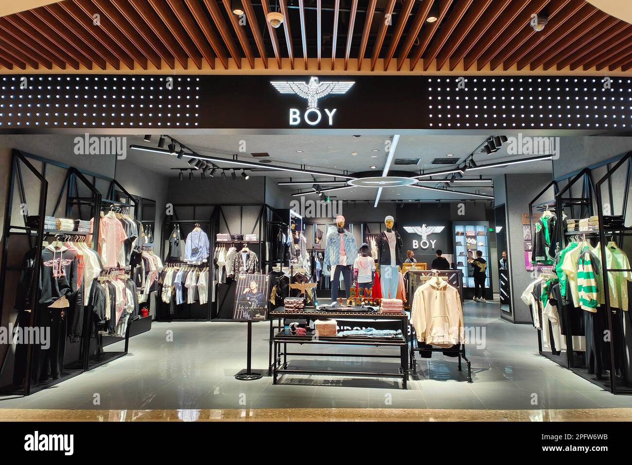 SHANGHAI, CHINA - MARCH 18, 2023 - BOY LONDON clothing store in ...