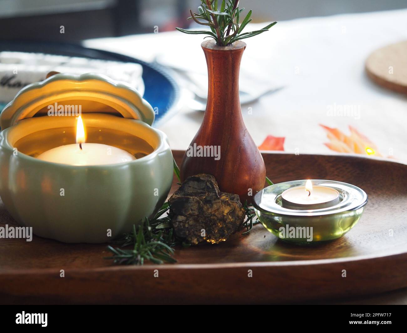 Festive table setting thanksgiving hi-res stock photography and images ...