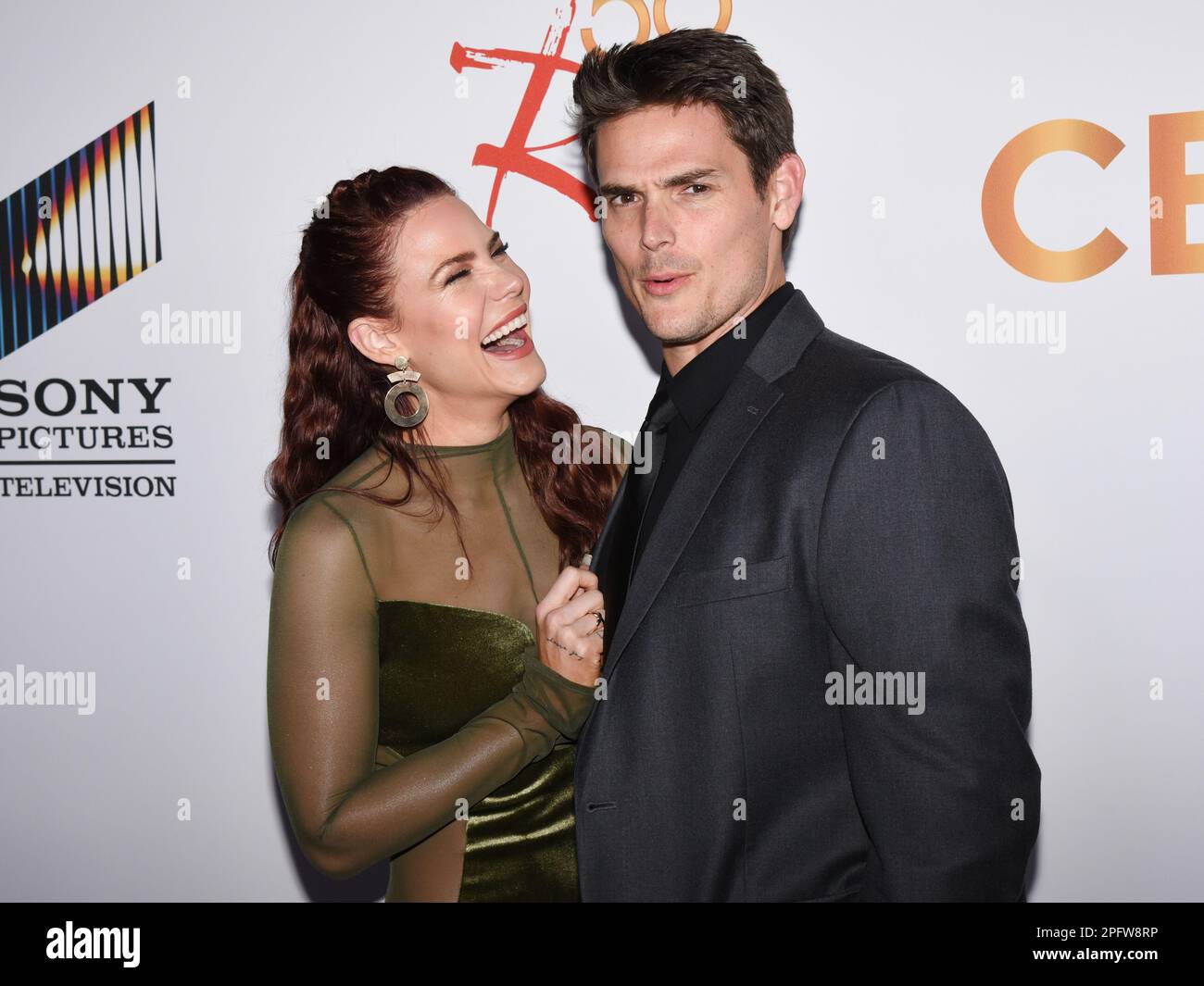 Los Angeles, California, USA. 17th Mar, 2023. Courtney Hope and Mark ...