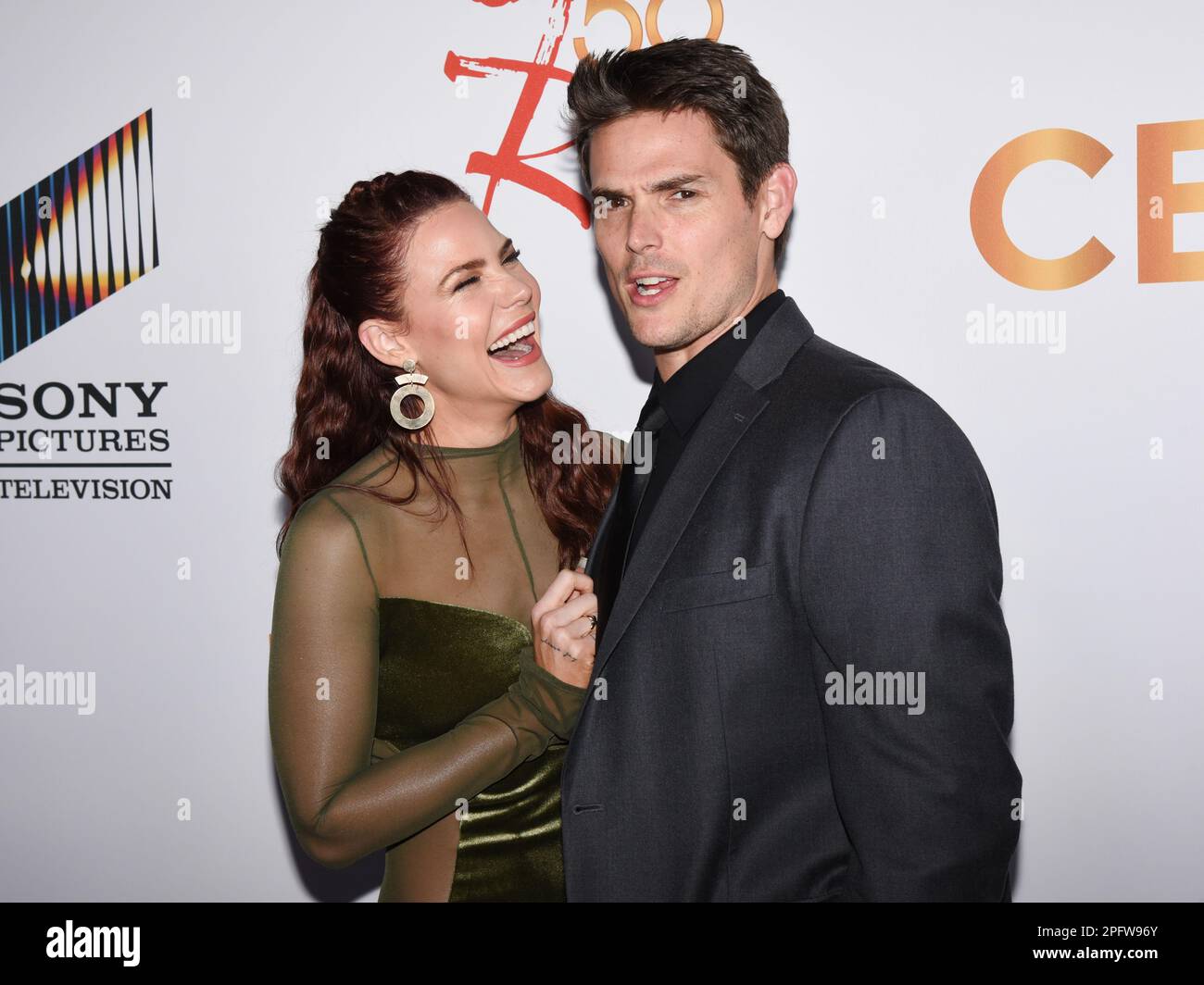 Los Angeles, California, USA. 17th Mar, 2023. Courtney Hope and Mark ...