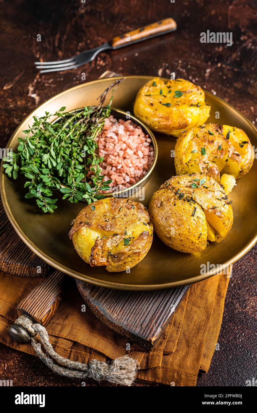 Broken potato skin hi-res stock photography and images - Alamy