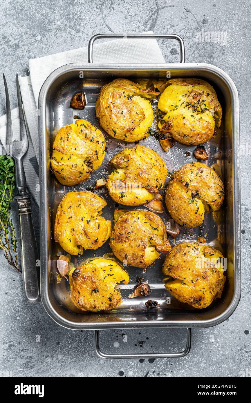 Broken potato skin hi-res stock photography and images - Alamy