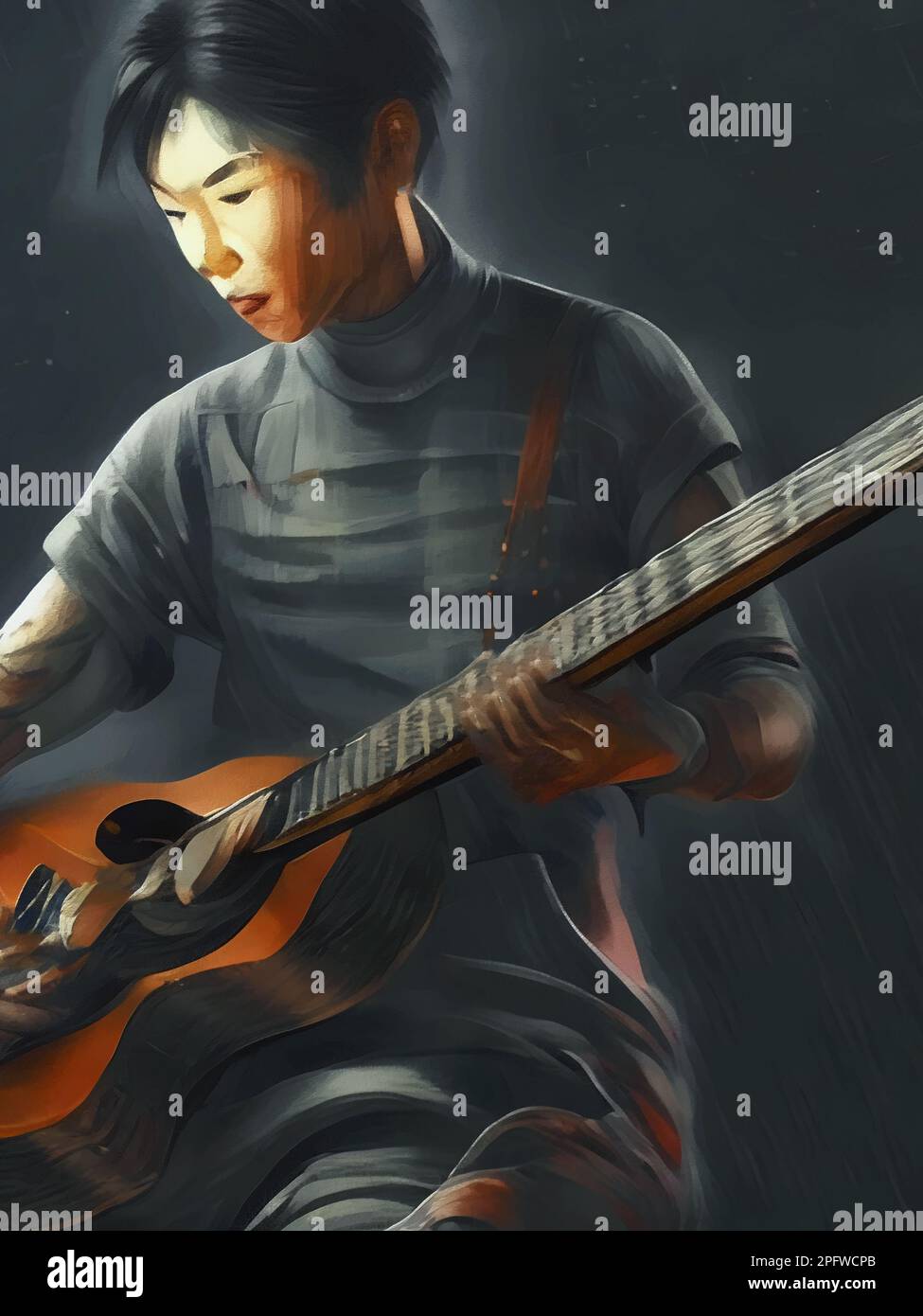 Korean guitarist hi-res stock photography and images - Alamy