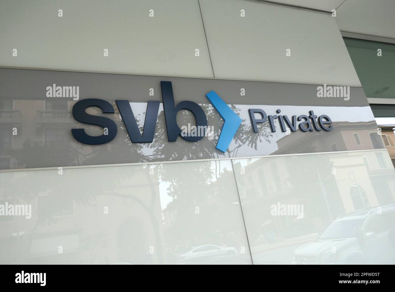 Beverly Hills, California, USA 18th March 2023 SVB Silicon Valley Bank ...