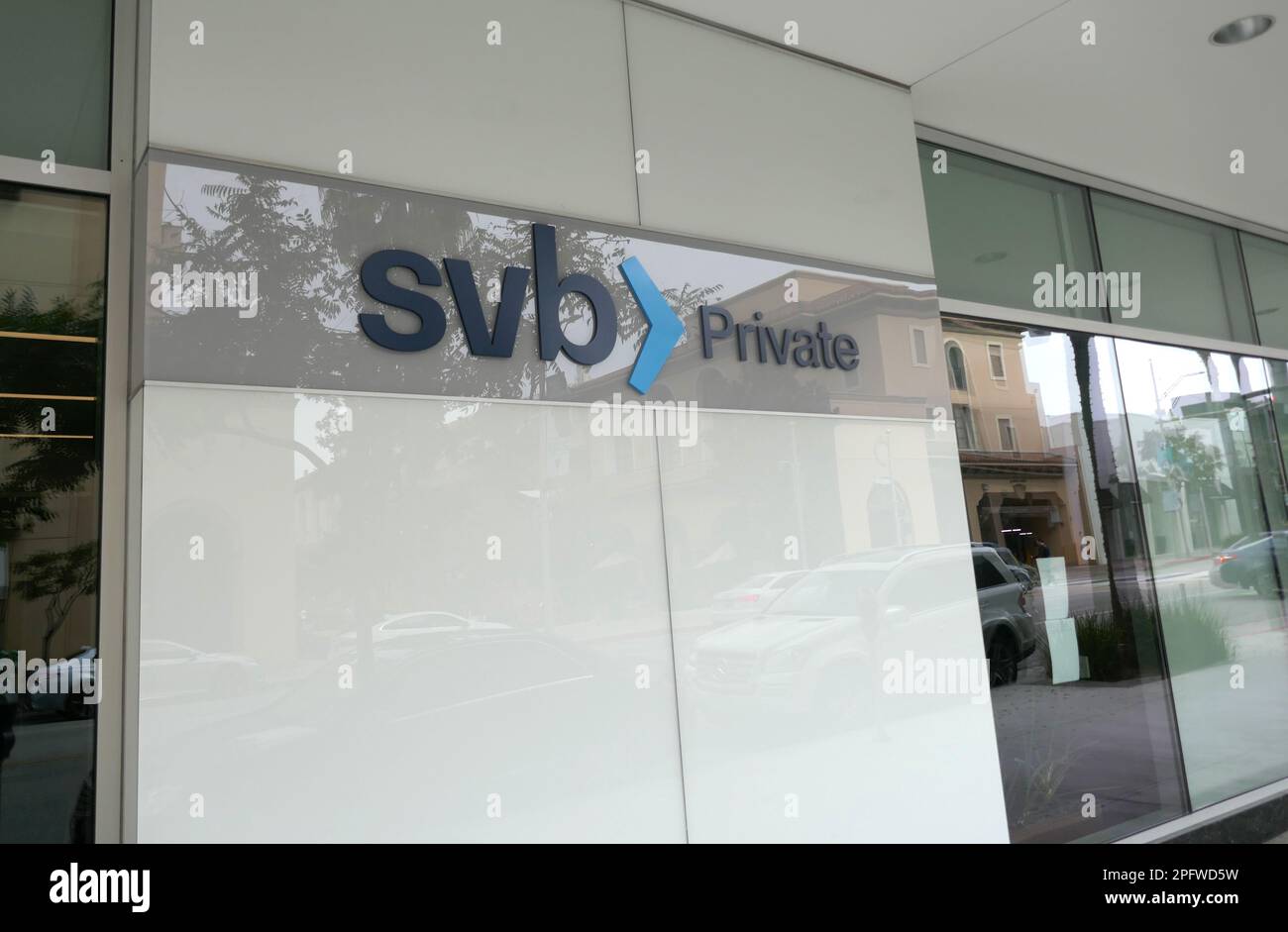 Beverly Hills, California, USA 18th March 2023 SVB Silicon Valley Bank ...